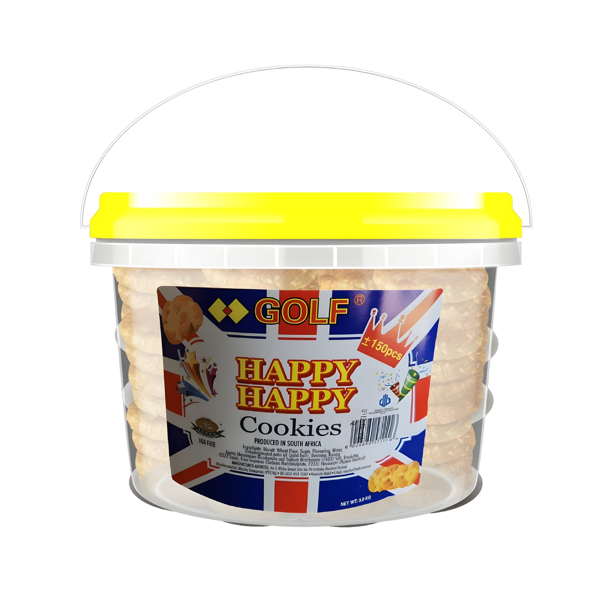 Golf Happy Happy Cookies 3kgs Original – Sunfree Trading